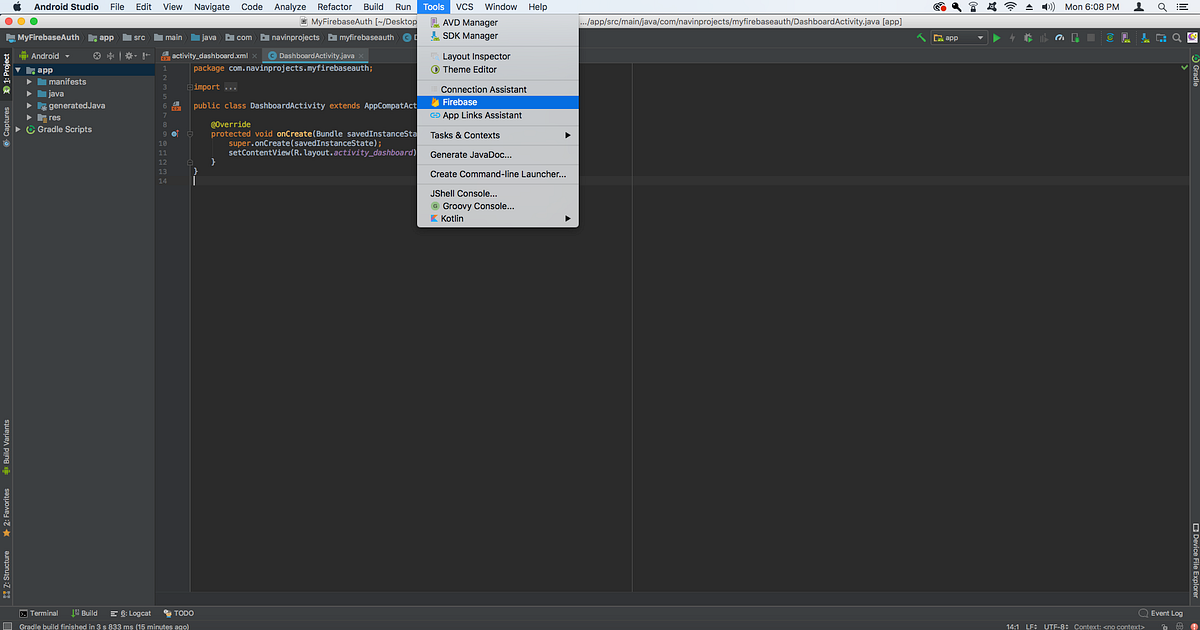 Firebase Setup in Android Studio. What is Google FireBase? | by Navin ...