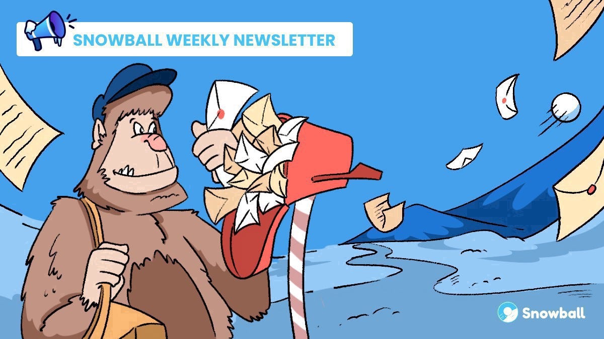 Snowball Weekly Newsletter — 06/05/2022 | by Ncookie | Snowball | Medium