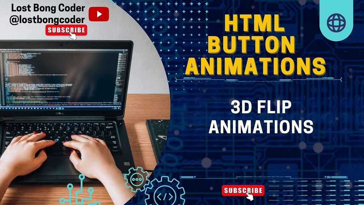 HTML AND CSS 3D FLIP: CREATING STUNNING BUTTON ANIMATIONS | by Lost ... HTML AND CSS 3D FLIP: CREATING STUNNING BUTTON ANIMATIONS | by Lost ...