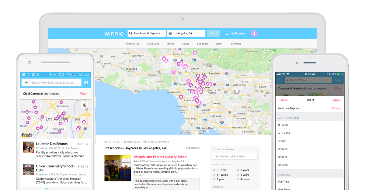 Winnie’s revolutionary child care discovery platform now available in ...