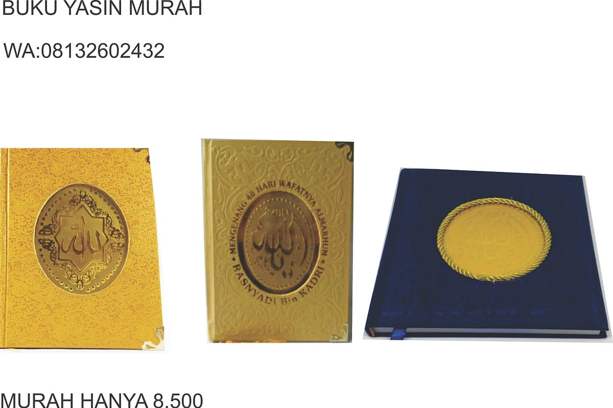 081321602432, cetak yasin. buku yasin bandung,buku yasin… | by Haryandi Agustian | Medium