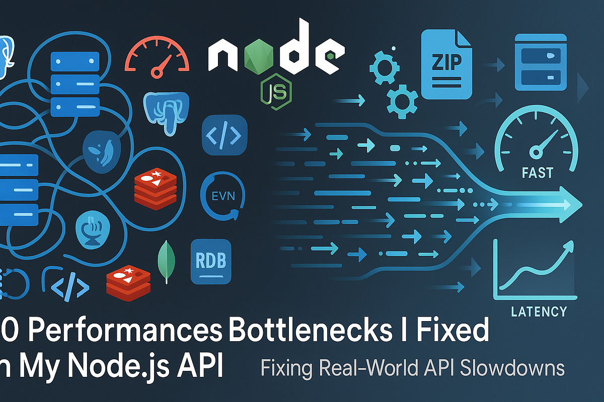 10 Performance Bottlenecks I Fixed in My Node.js API | by Bhagya Rana | Aug, 2025 | Medium