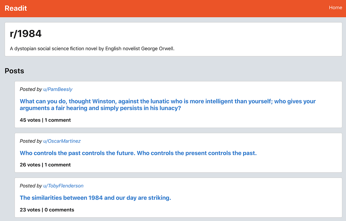 Build a Reddit Clone With React and Dgraph Cloud | by Tyler Hawkins | Better Programming