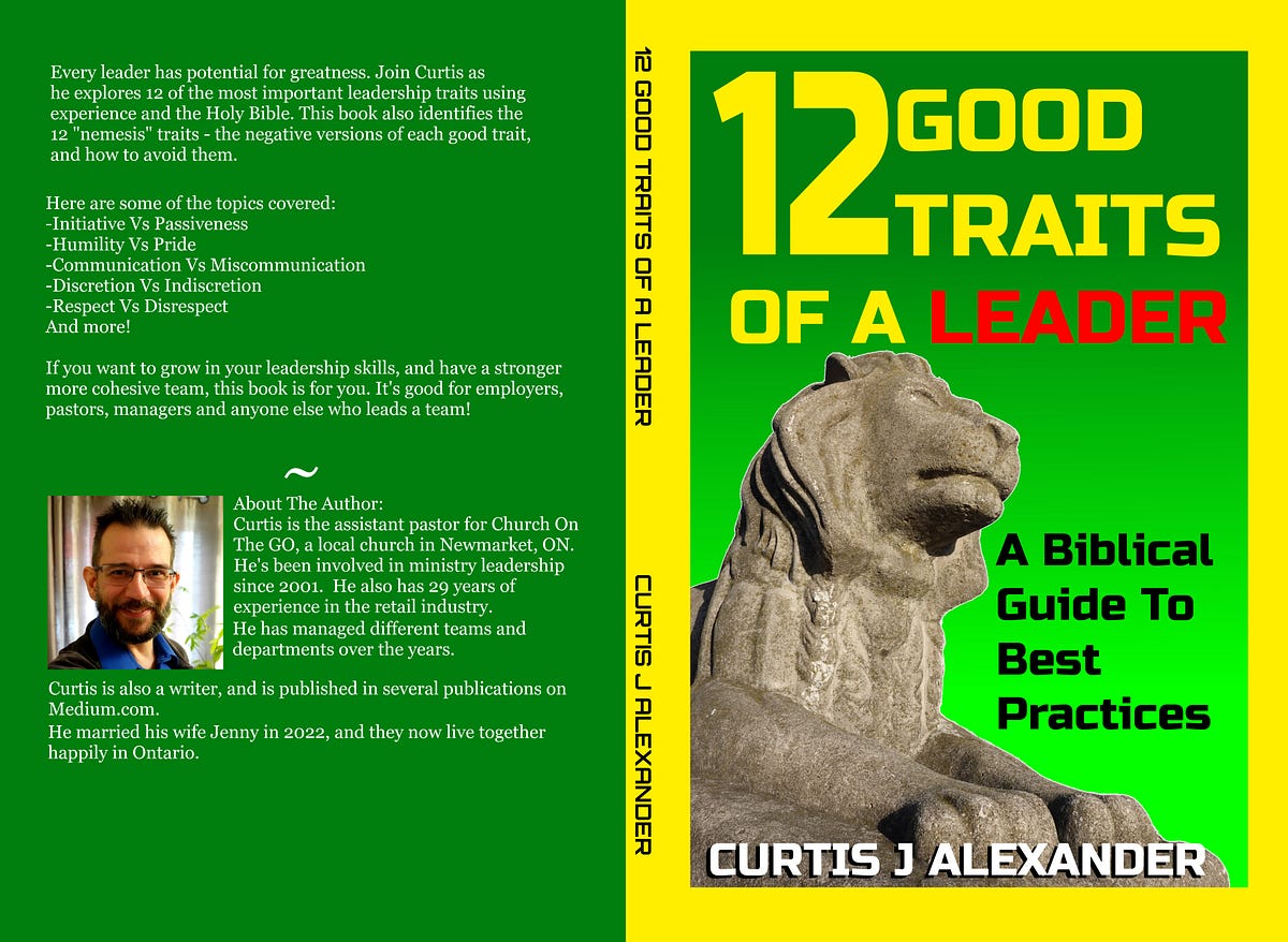 My Paperback Book is Now Available on Amazon! | by Curtis Alexander ...