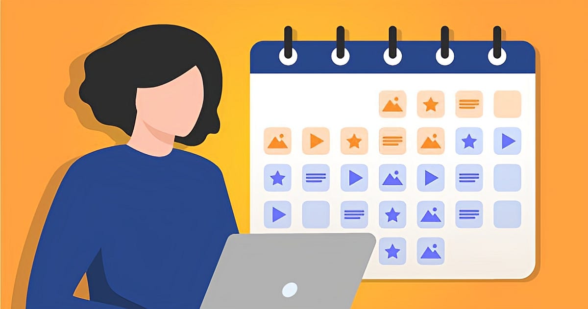 How to Create a Content Calendar in 8 Easy Steps and Stay Organized ...
