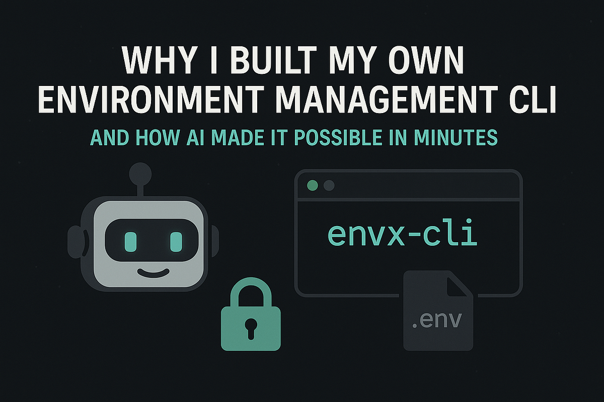 Why I Built My Own Environment Management CLI (And How AI Made It ...