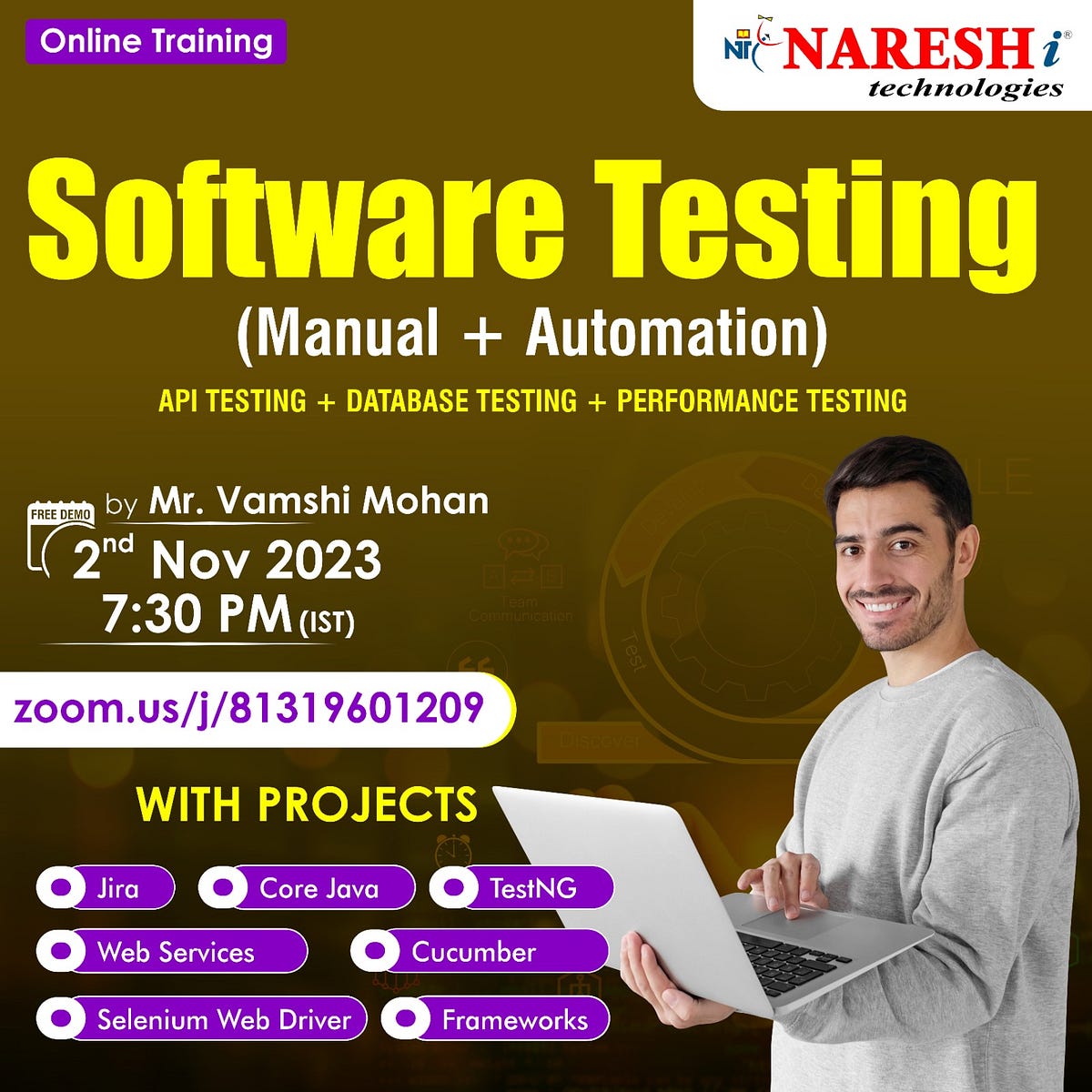 Software Testing Online Training — Naresh IT - Avinash Nit - Medium