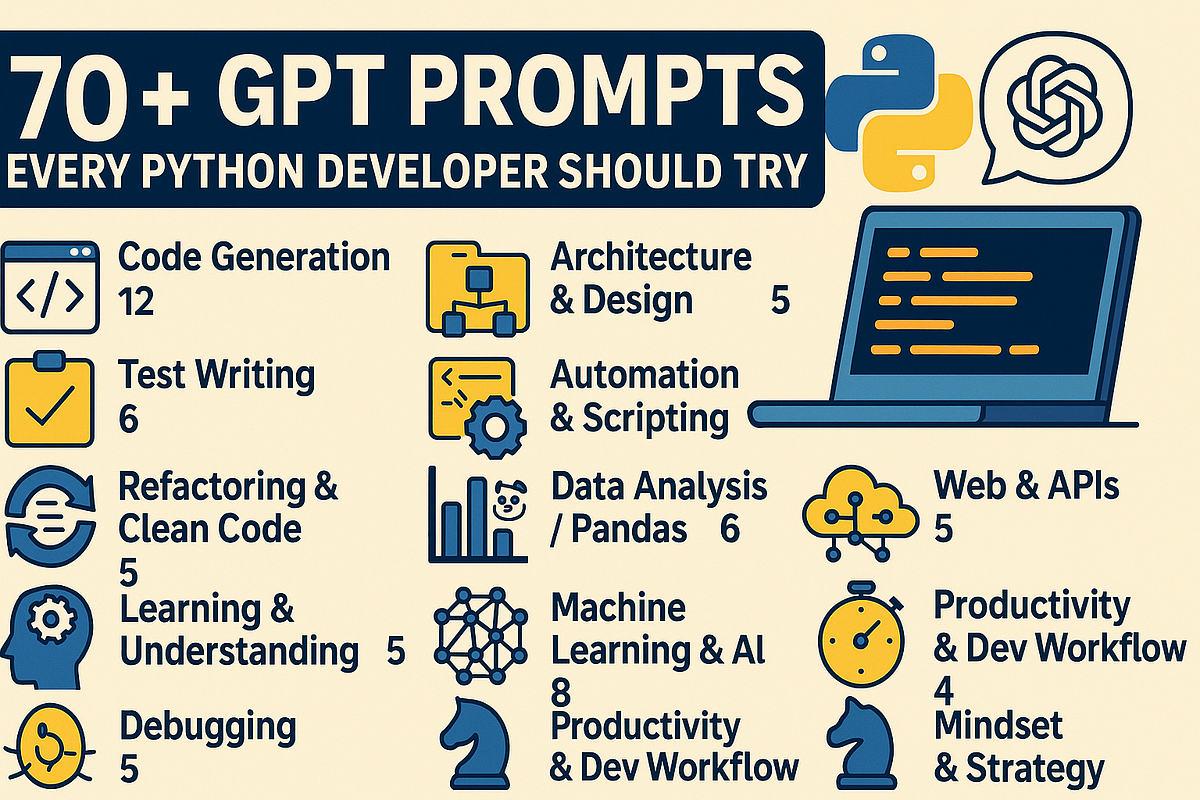 70+ GPT Prompts Every Python Developer Should Try | by Nikulsinh Rajput | Medium