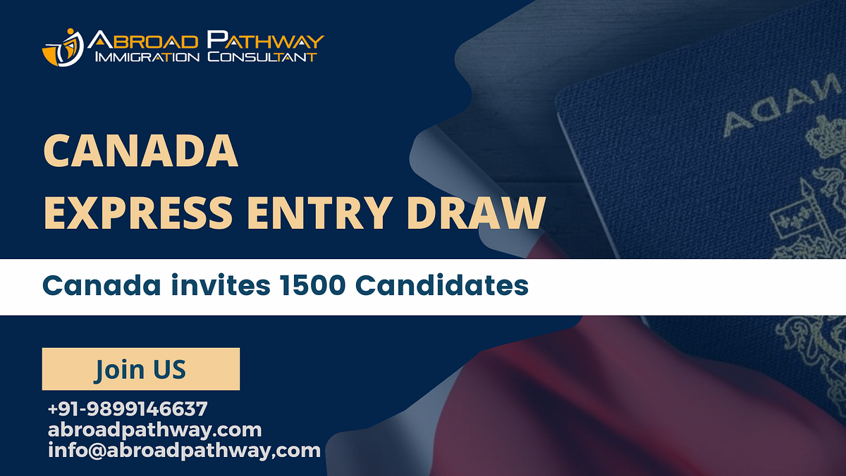 Latest Canada Express Entry Draw — Latest Figures 2022 - Abhishek - Medium