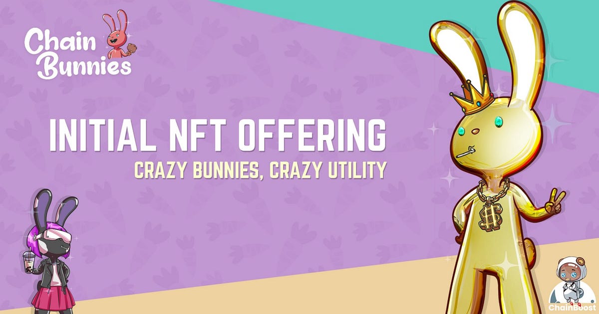 ChainBunnies — El NFT Oficial de Chainboost! | by Wakanda Crypto World ...