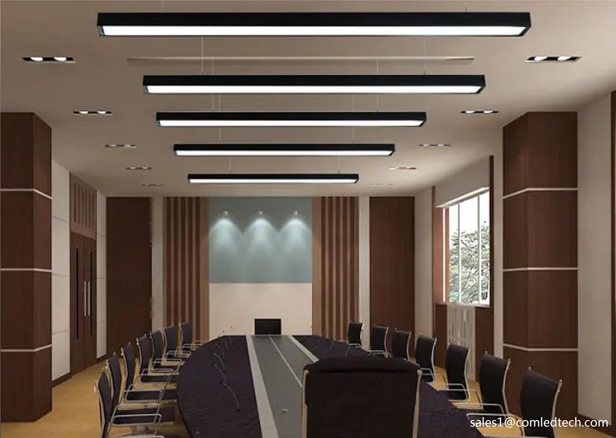 The application of UV-resistant LED Linear Fixture in meeting rooms ...