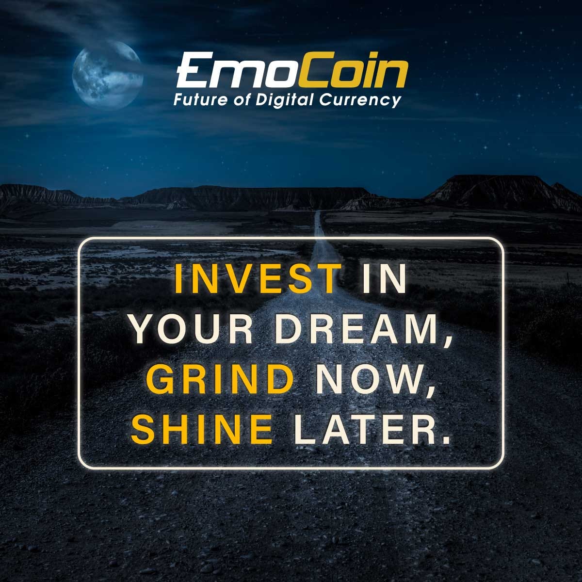 MOTIVATIONAL POST - Emo Coin - Medium