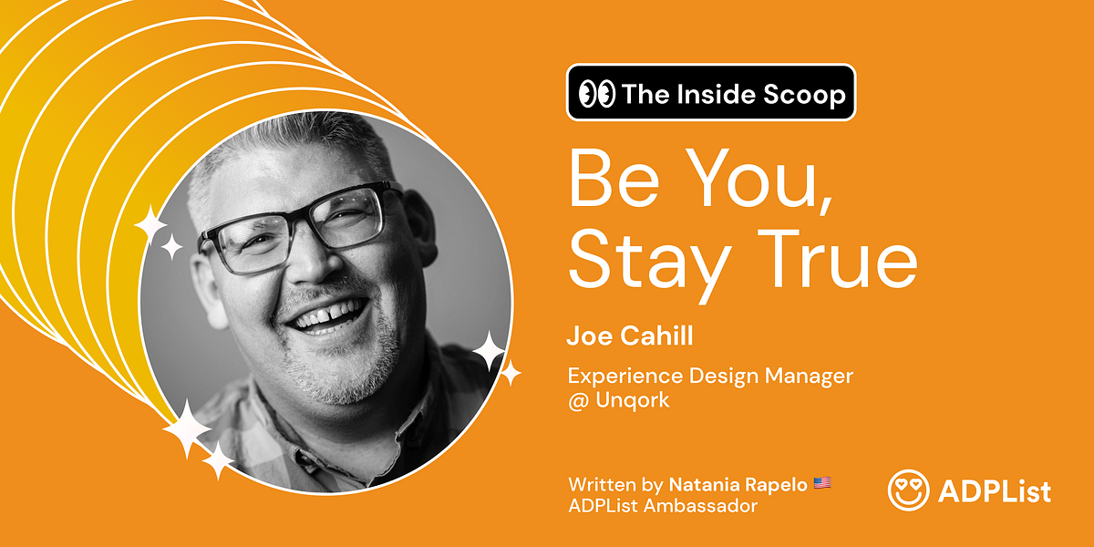 The Inside Scoop — Joe Cahill. Not too long ago, I had the chance to ...