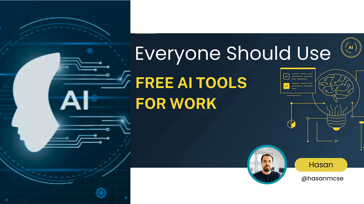 Top Free AI Tools: Everyone Should Use | by Engr. Md. Hasan Monsur ...
