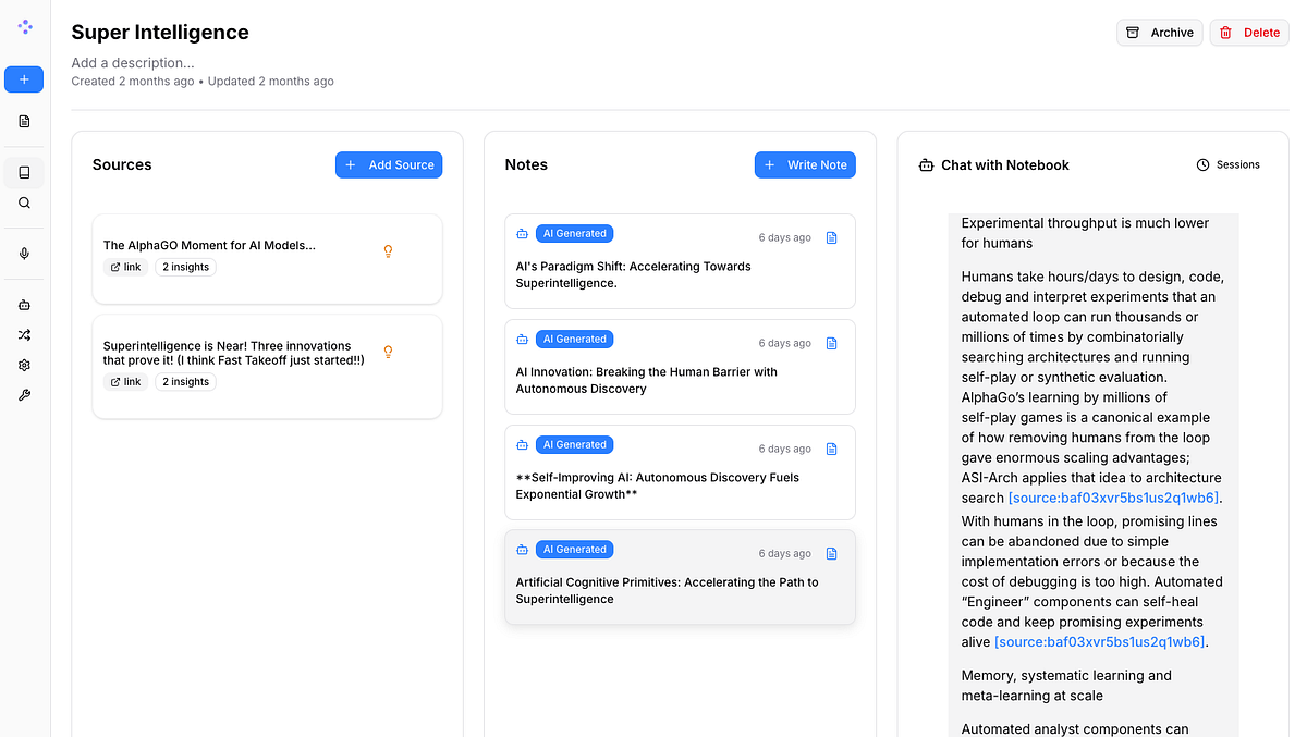 The Self-Hosted Alternative to Google Notebook LM Is Here. | by Bytefer ...