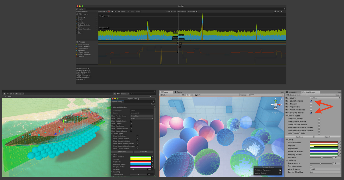 Optimize Unity Game Performance — Optimizing physics checklist | by ... Optimize Unity Game Performance — Optimizing physics checklist | by ...