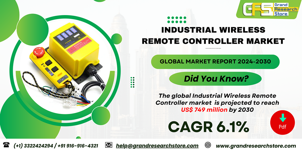 Industrial Wireless Remote Controller Market Global Outlook And Forecast 2024 2030 Naikdipti