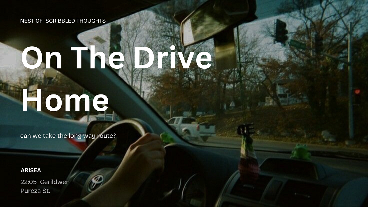 On The Drive Home. cerildwen . | by escolta .ೀ | Medium
