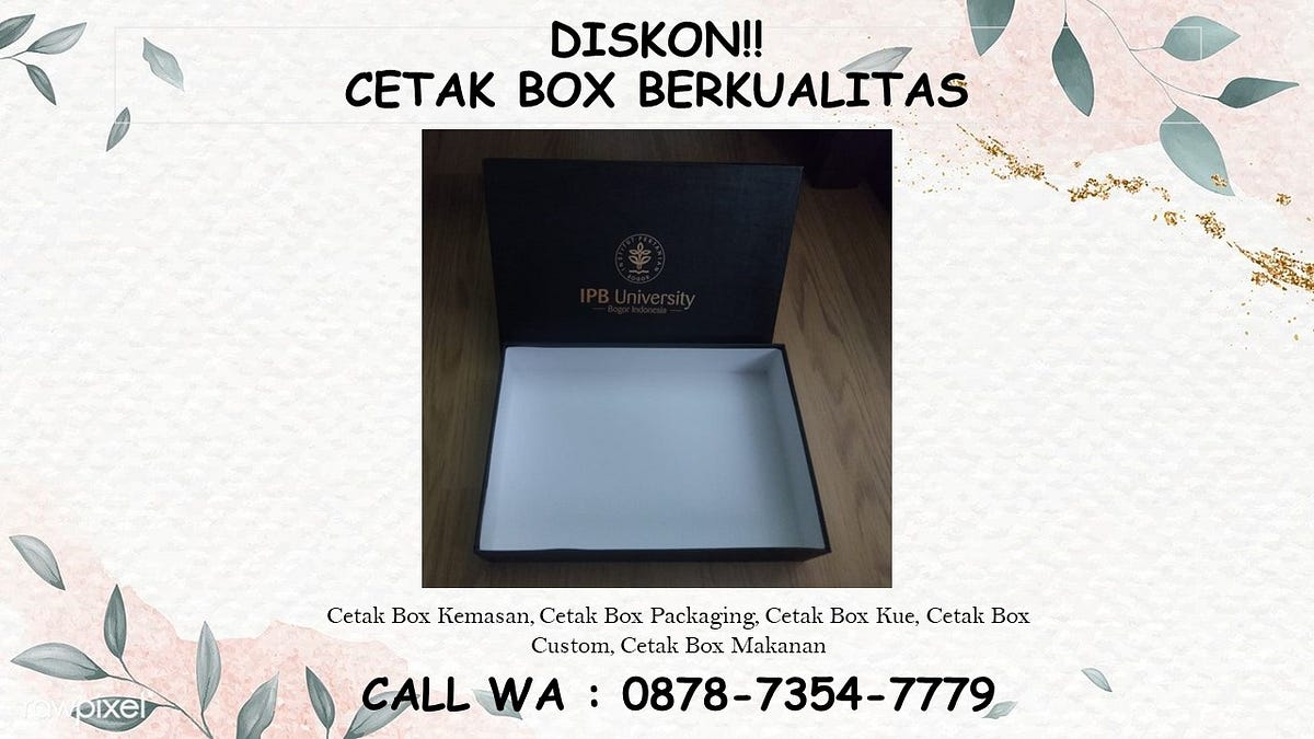 BEST SELLER!! Call WA : 0878–7354–7779, Cetak Box Kemasan, Cetak Box ...