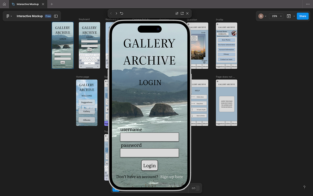 Creating Gallery Archive: A UX Case Study | by Gisele Glunz | Dec, 2024 ...