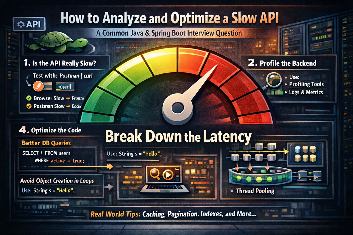 How to Analyze and Optimize a Slow API — A Common Java & Spring Boot ...