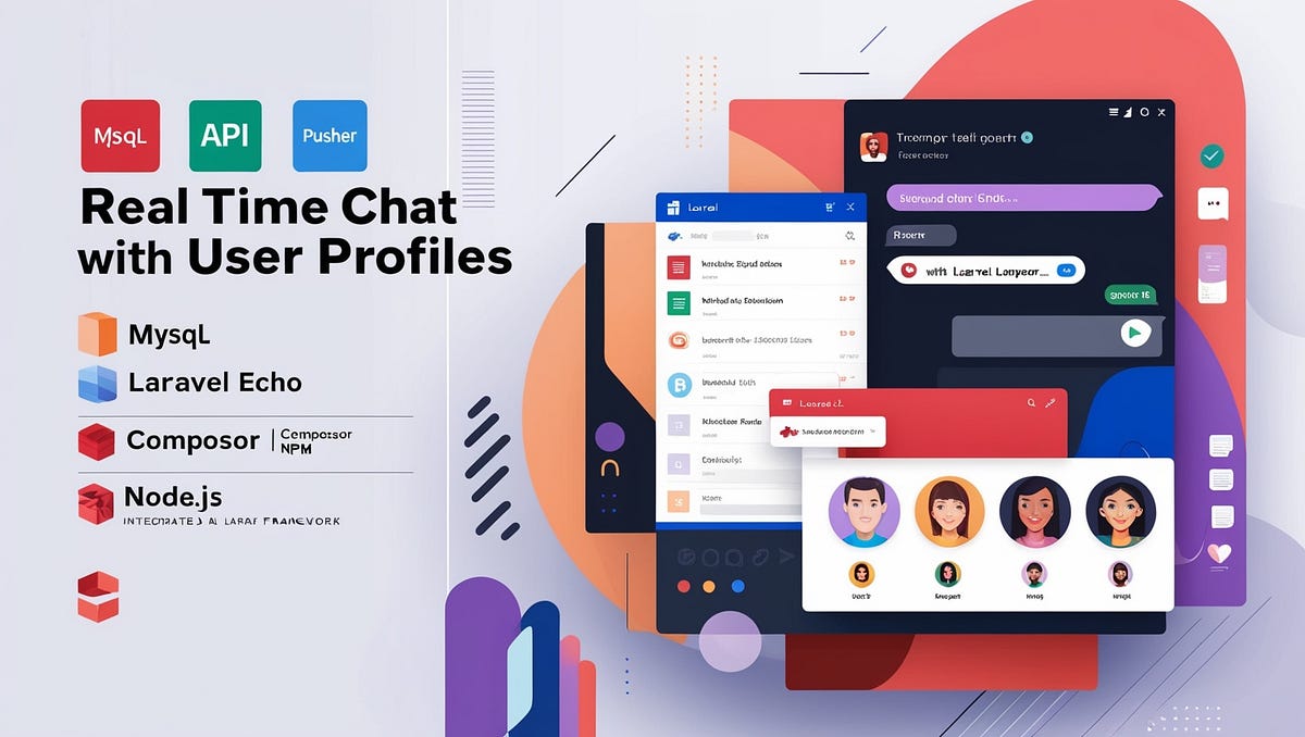 Real-Time Chat Application with User Profiles In Laravel | Stackademic