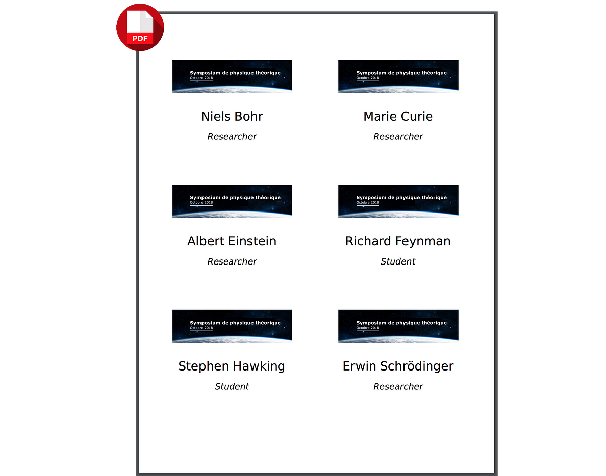 How to create more useful name tags through Fourwaves | by Matthieu ...