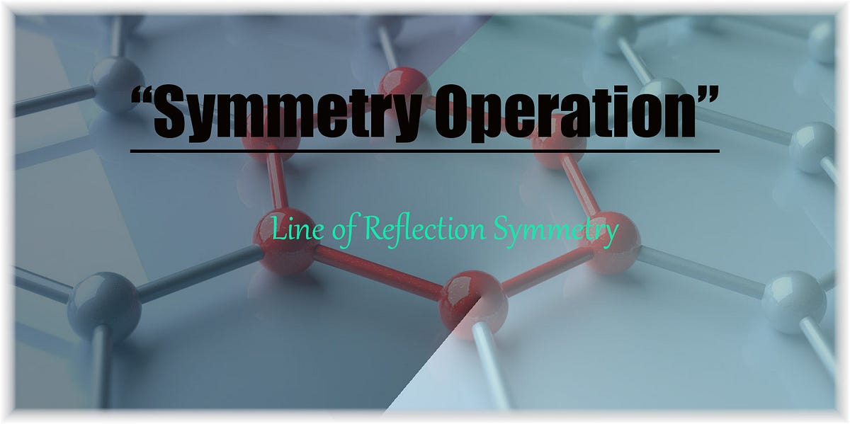 SYMMETRY OPERATIONS. A symmetry operation is that which… | by ‪Rebekka ...