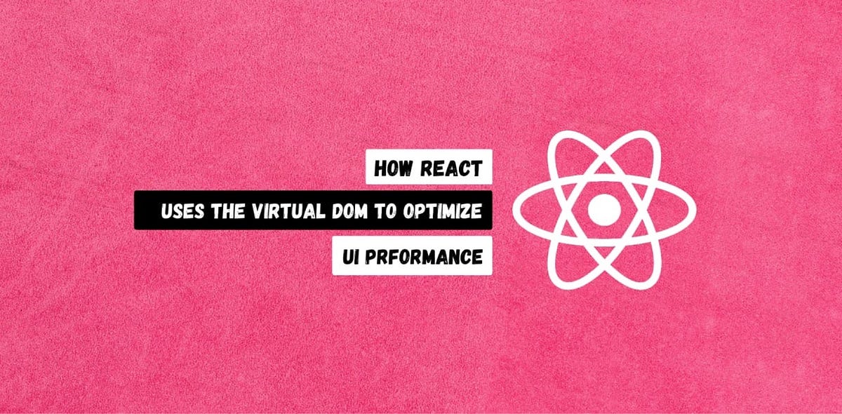 How React Uses the Virtual DOM to Optimize UI Performance | by Angular_With_Ibrahim | Jul, 2025 ...