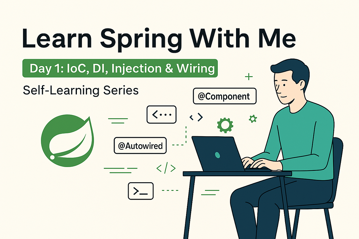 🌱 Learn Spring With Me — Day 1: IoC, DI, Injection & Wiring (With Code Examples) | by Mohammed ...