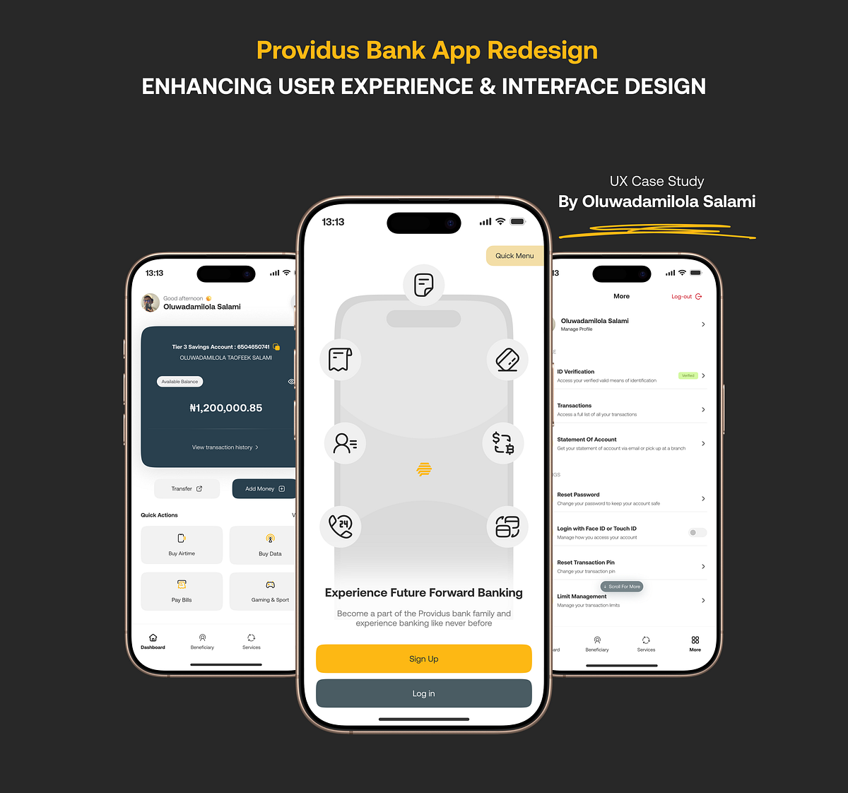 Reimagining the Providus Bank Mobile App — A UX Casestudy driven by ...