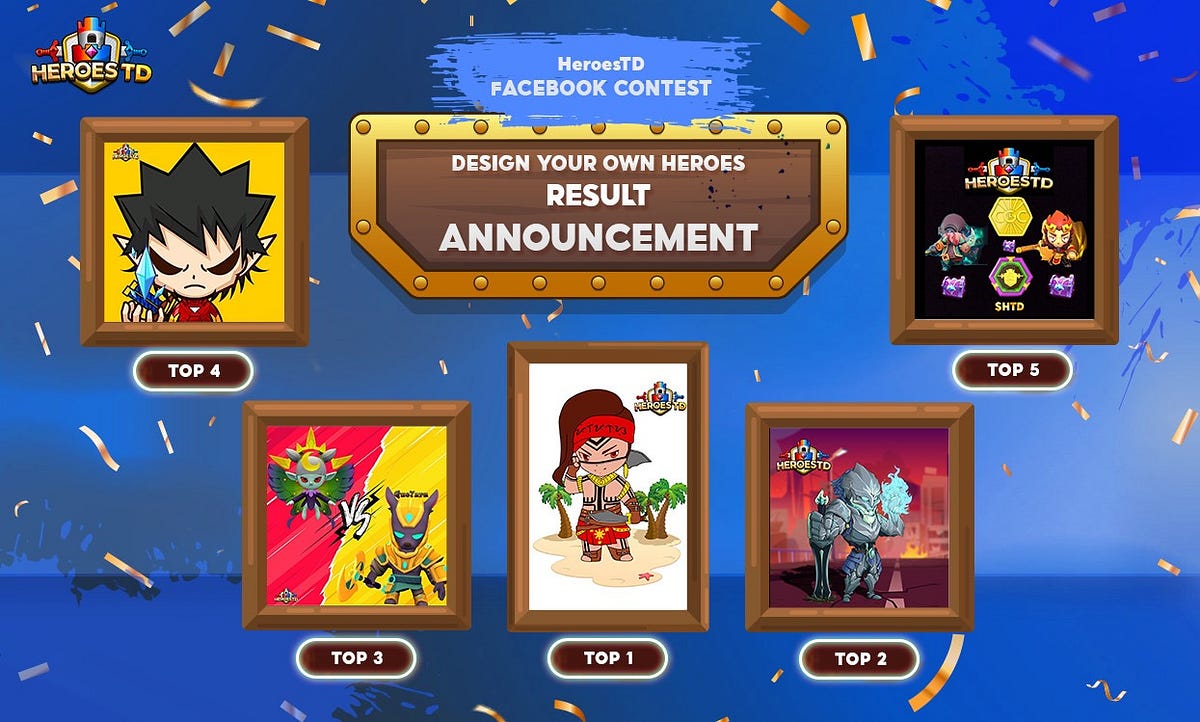 🎨 DESIGN YOUR OWN HEROES — CONTEST RESULT ANNOUNCEMENT 🎨 | by Heroes TD ...
