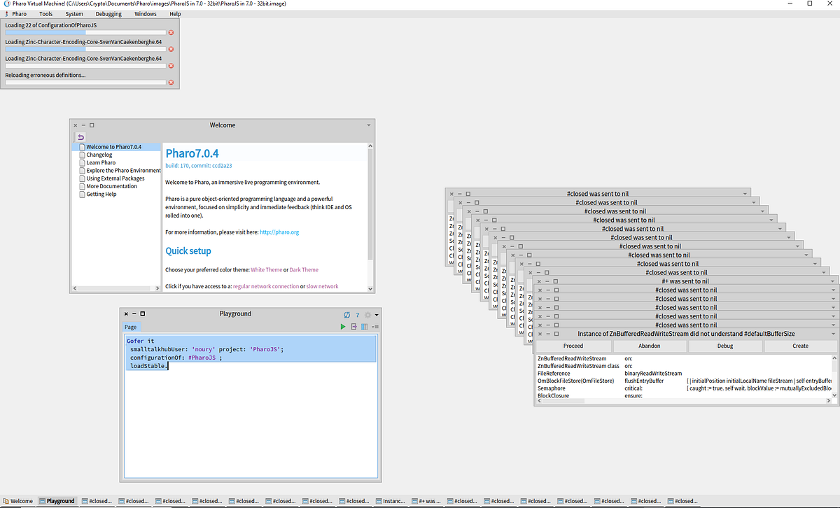 Great Article.. I tried loading PharoJS into both Pharo… | by Sha Ping ...