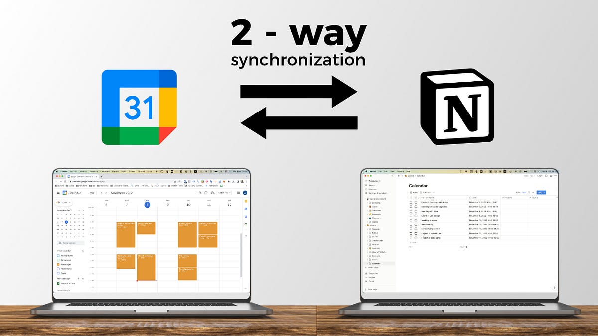 How to Synchronize Notion and Google Calendar. | Medium