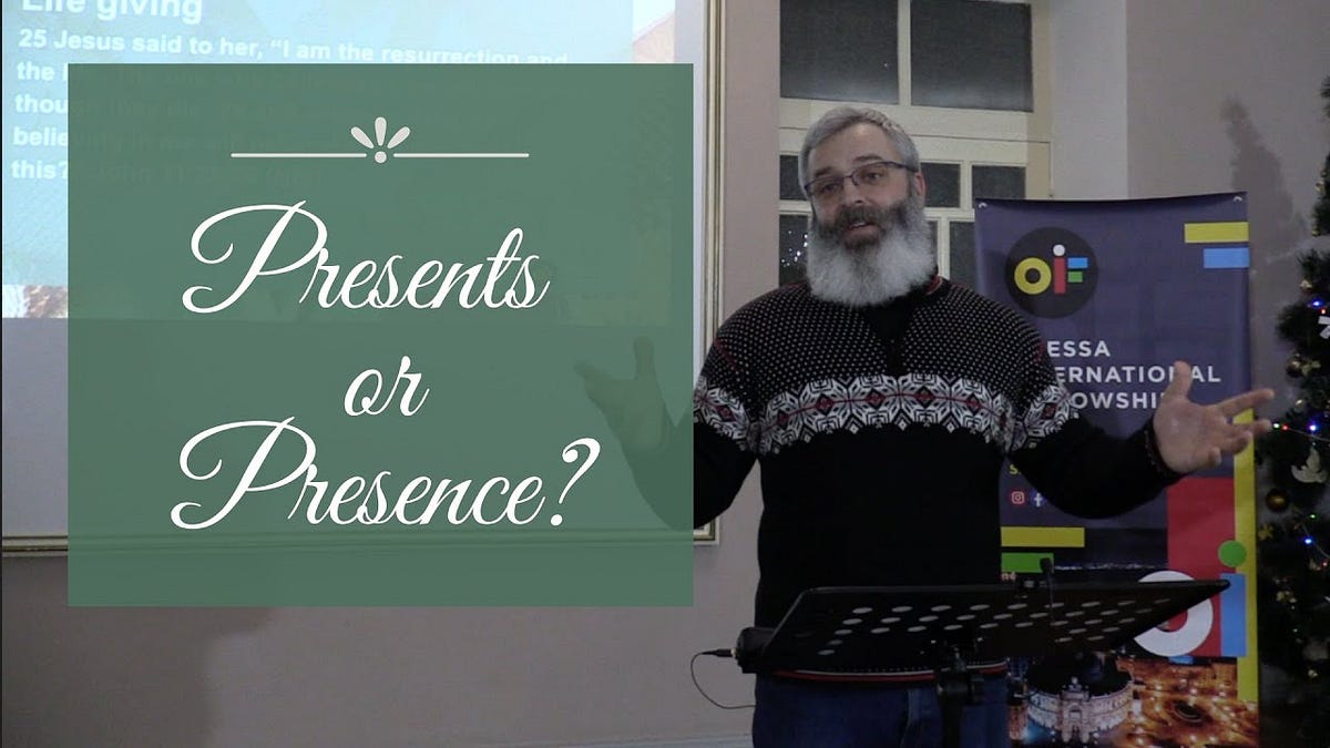 Presents vs Presence. Why God’s Presence Is More Valuable |… | by ...