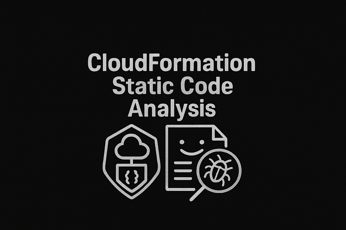 Before You Touch : CloudFormation (Static Code Analysis) | by Midhun K | Towards AWS