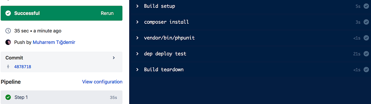 PHP Deployment with Deployer to AWS via Bitbucket Pipeline | by Muharrem Tığdemir | Medium