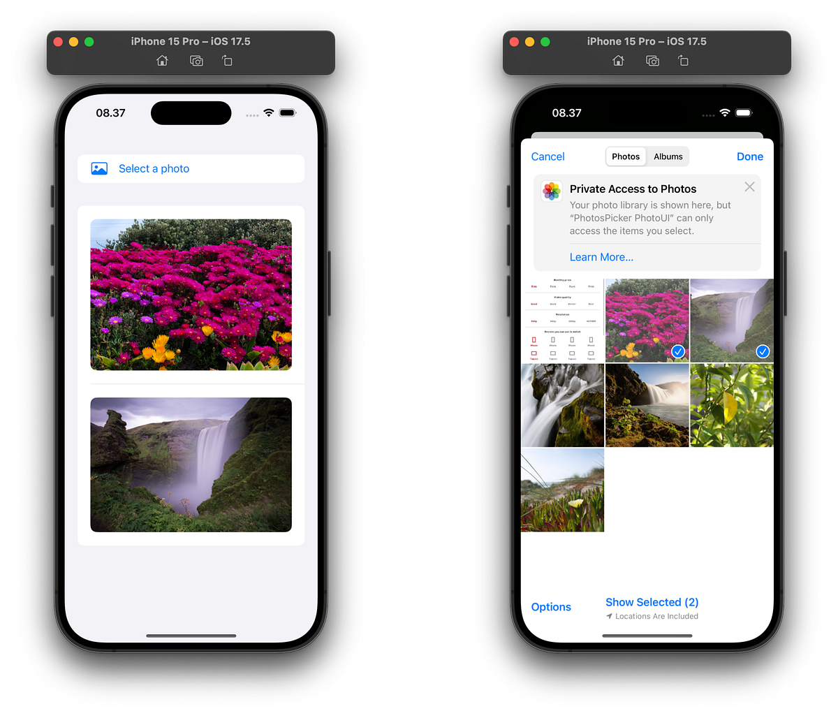 SwiftUI Photo Picker App with PhotosUI | by Rizal Hilman | Medium