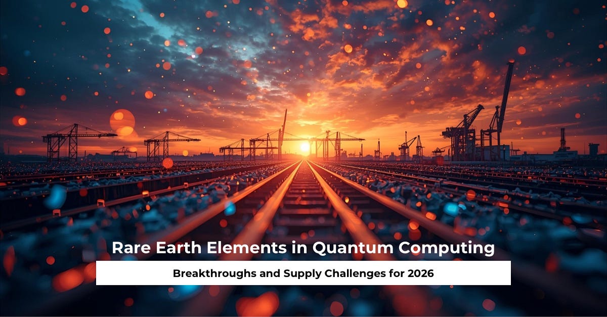 Rare Earth Elements in Quantum Computing | by Artiscribe | Medium