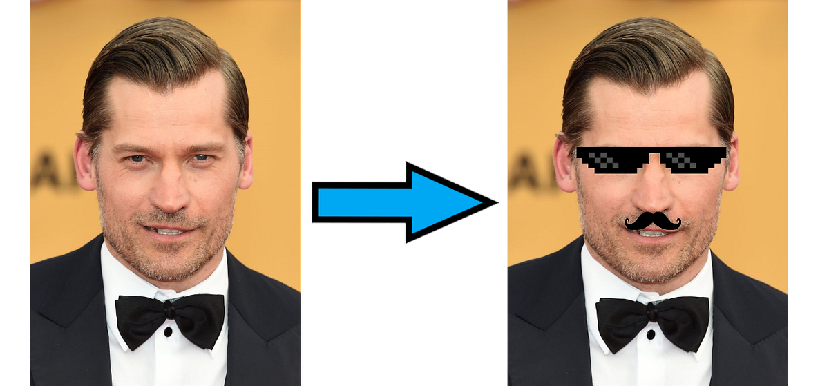Snapchat Face Filters Using Python | by Pushpendra Singh | Medium