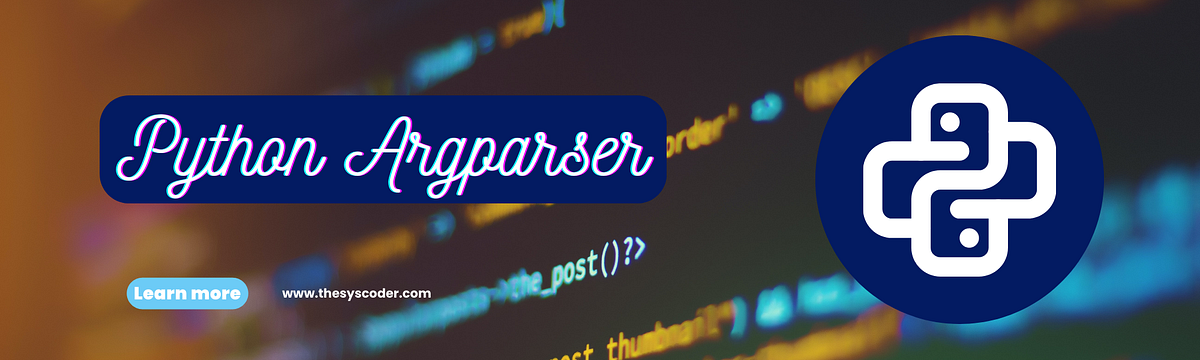 Ultimate Use of Python ArgParser. Use python ArgParser for multivalued… | by Pruthviraj Sonawane ...