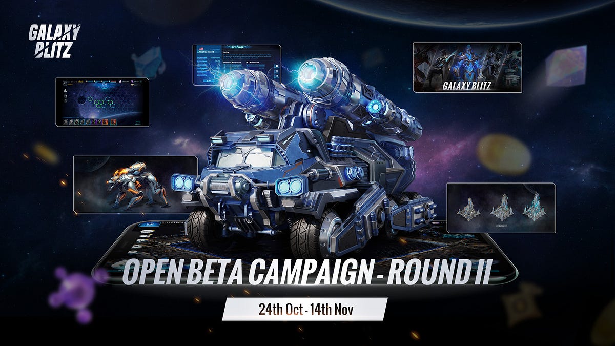 Galaxy Blitz Open Beta Round II Basic Walkthrough | by Galaxy Blitz | Medium