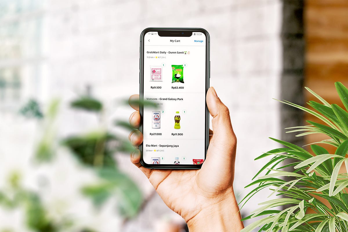 GrabMart Redesign: Improving buying process by replicating real-life ...
