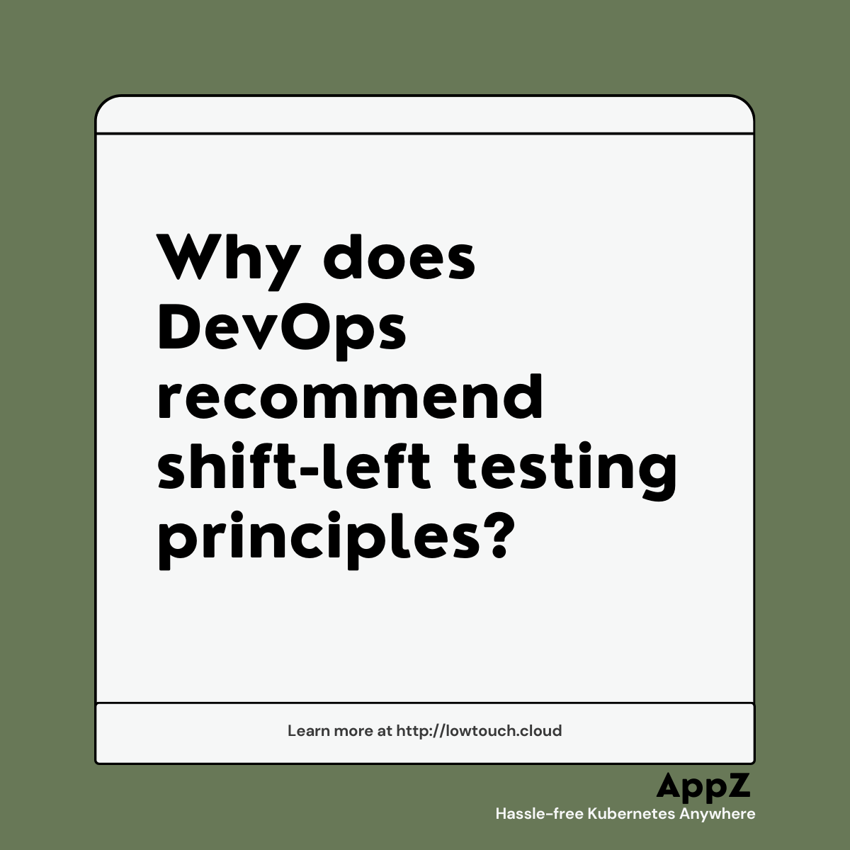 WHY DOES DEVOPS RECOMMEND SHIFT-LEFT TESTING PRINCIPLES | by Rakhi ...