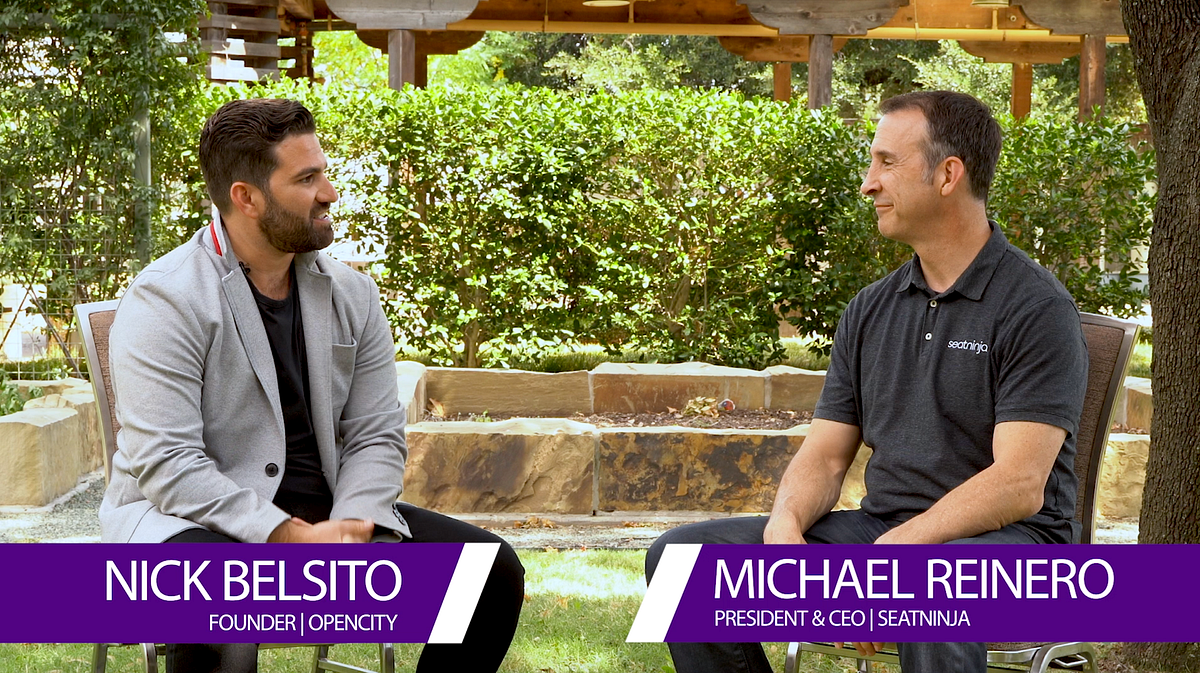 Breaking Bread ft. Michael Reinero, President and CEO at SeatNinja | by ...