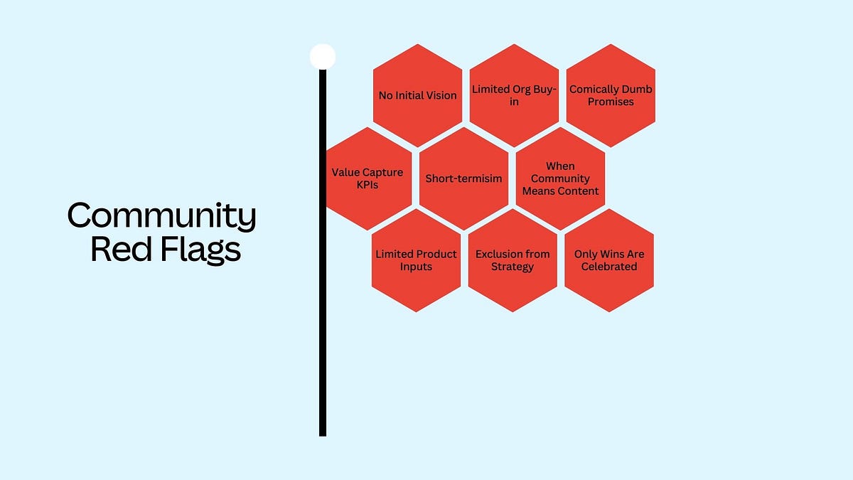 Building Developer Communities: Red Flags (Part 4) | by Austin Kodra | Medium