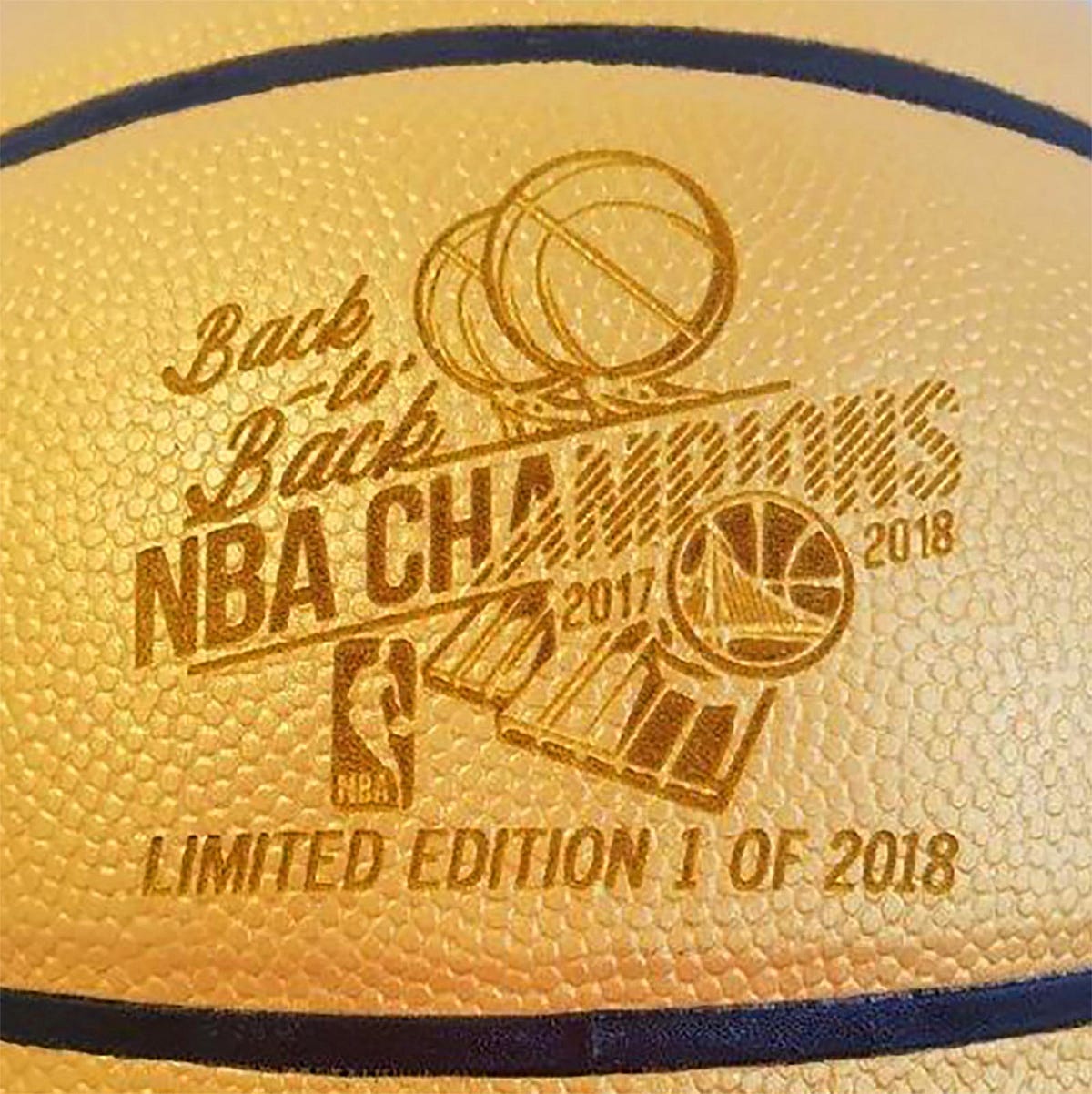Spalding Drops Limited Edition Golden State Warriors 2018 NBA ...