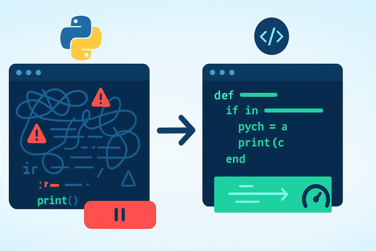 10 Python Refactoring Techniques That Made My Code Faster | by Kaushalsinh | Sep, 2025 | Medium