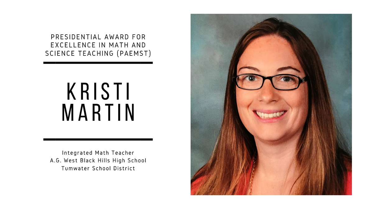 PAEMST Spotlight: Kristi Martin. This week we’re spotlighting… | by The ...