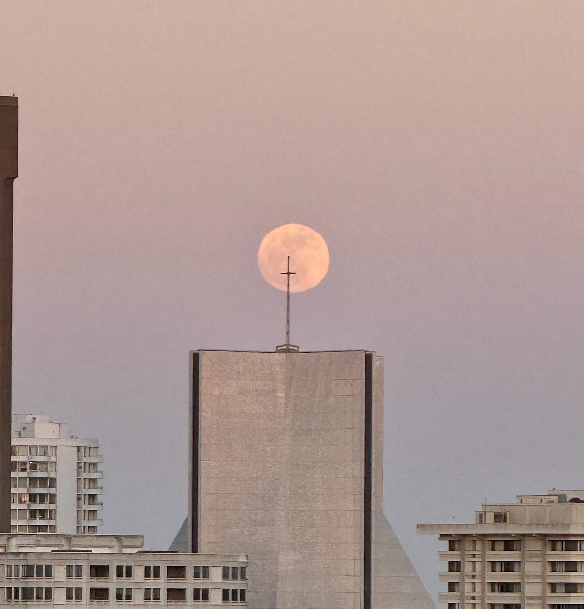 Moon Over Saint Mary’s. When the full moon positions itself… | by ...